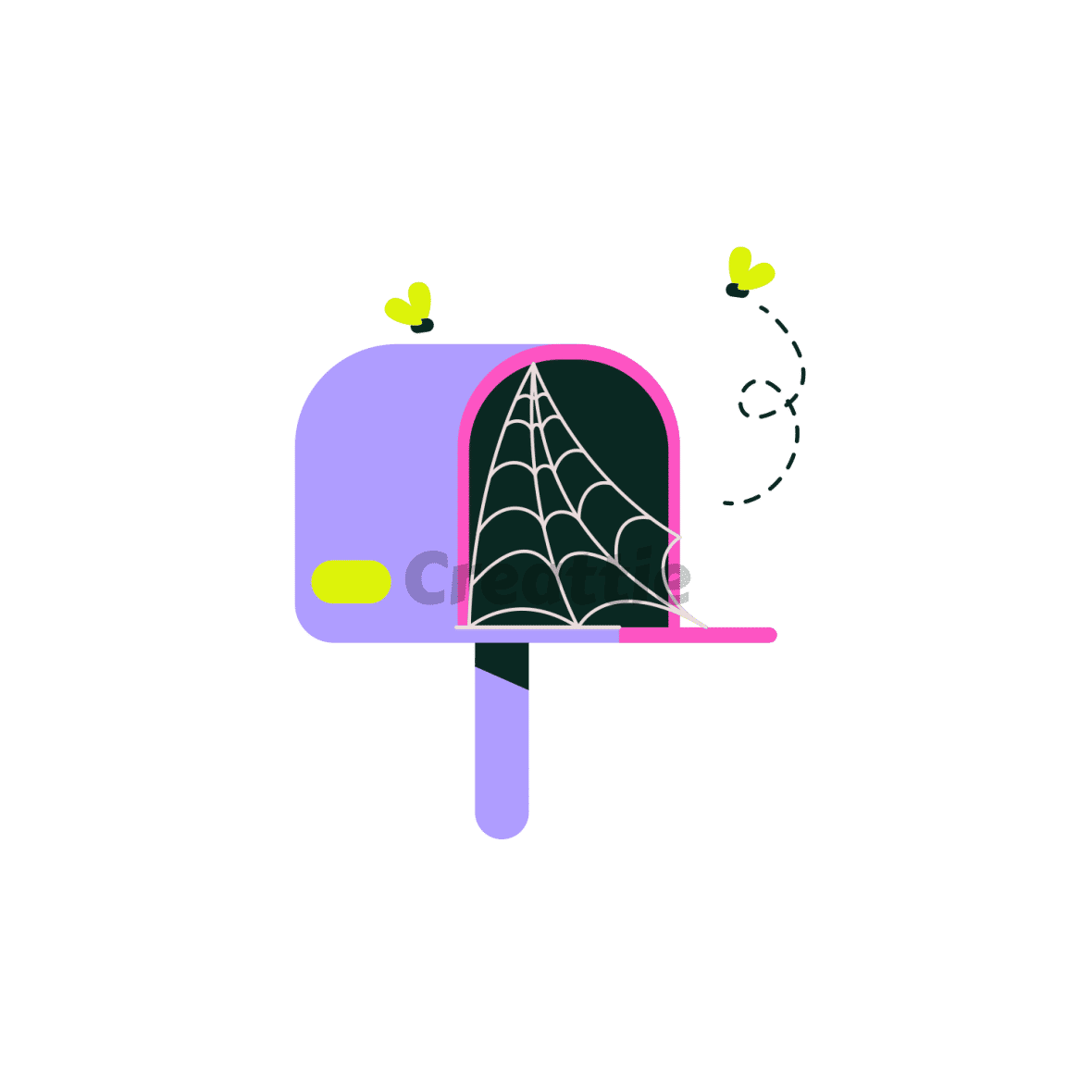 Download Empty Mailbox Illustration in SVG & PNG