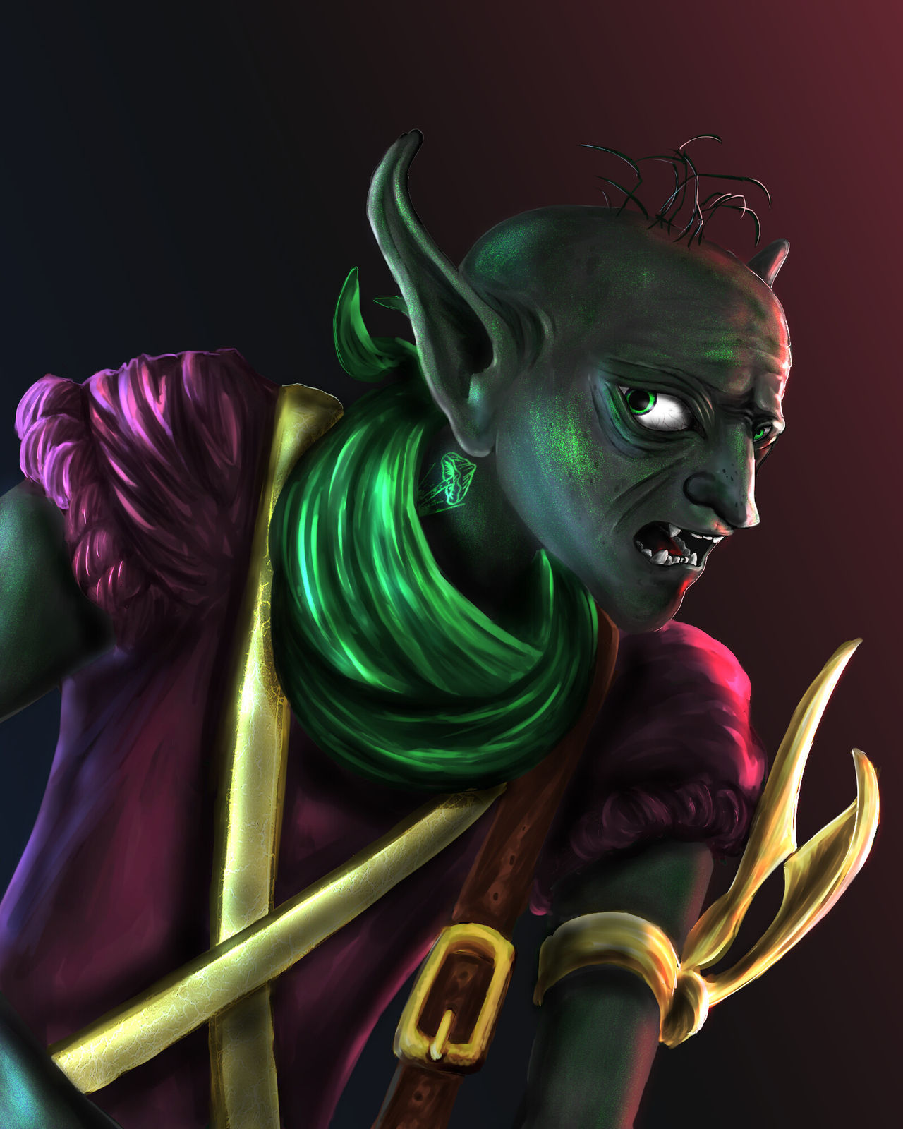 Puck Krark Guulen | Characters | Elegy of the last world | Critical Notes