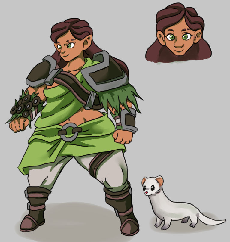 Gwyngwyn | Characters | Adventures in Waterdeep | Critical Notes