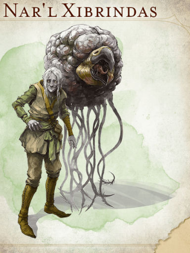 Nar'l Xibrindas | Characters | Adventures in Waterdeep | Critical Notes