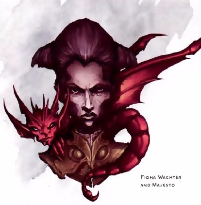 Lady Fiona Wachter | Characters | The Seven Hands | Critical Notes