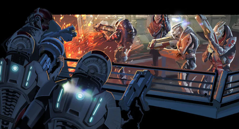 First Contact War | Lore | Mass Effect | Critical Notes