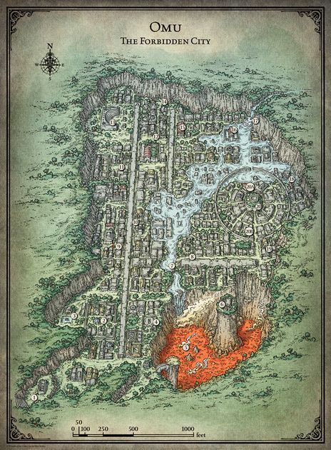 Omu | Locations | Tomb of Annihilation | Critical Notes