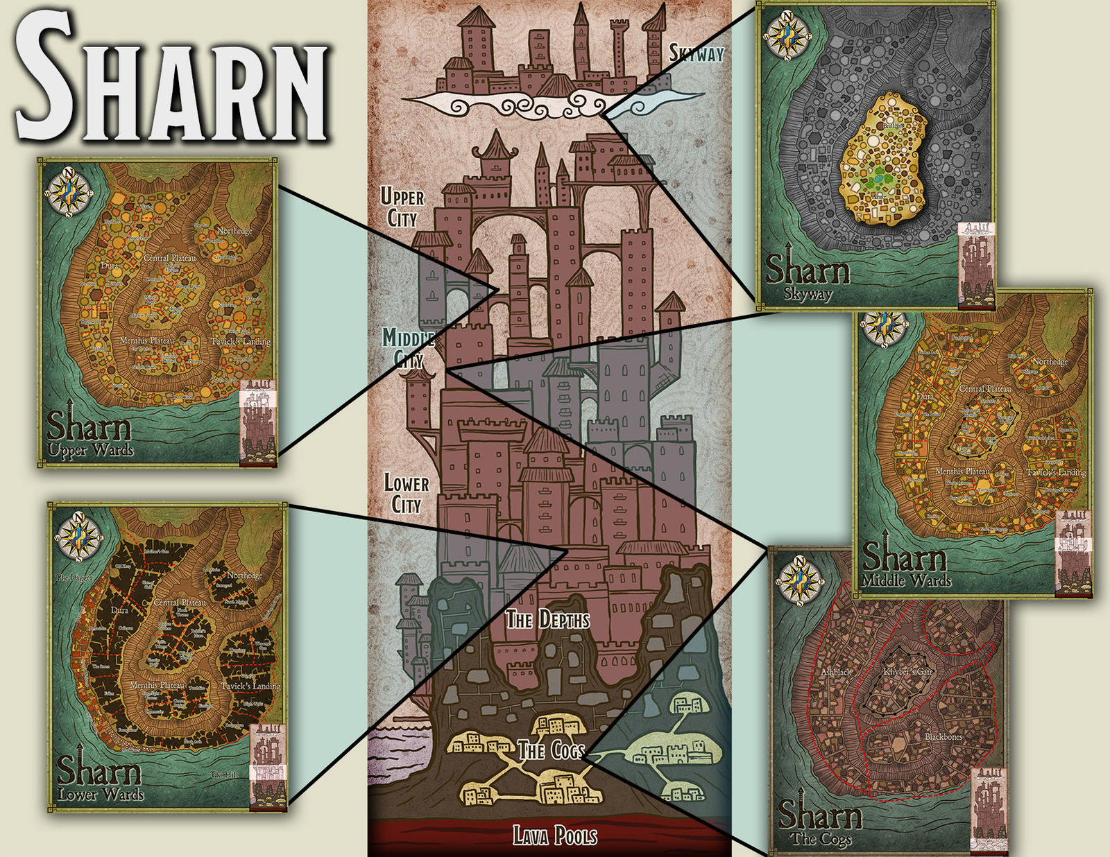 Sharn | Locations | Eberron | Critical Notes