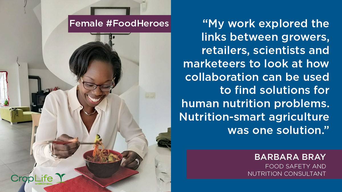 Female #FoodHeroes: Barbara Bray - CropLife International : CropLife ...