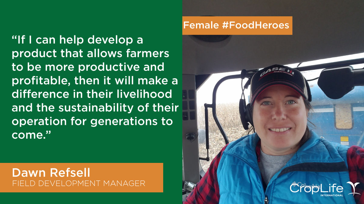Female #FoodHeroes: Dawn Refsell - CropLife International