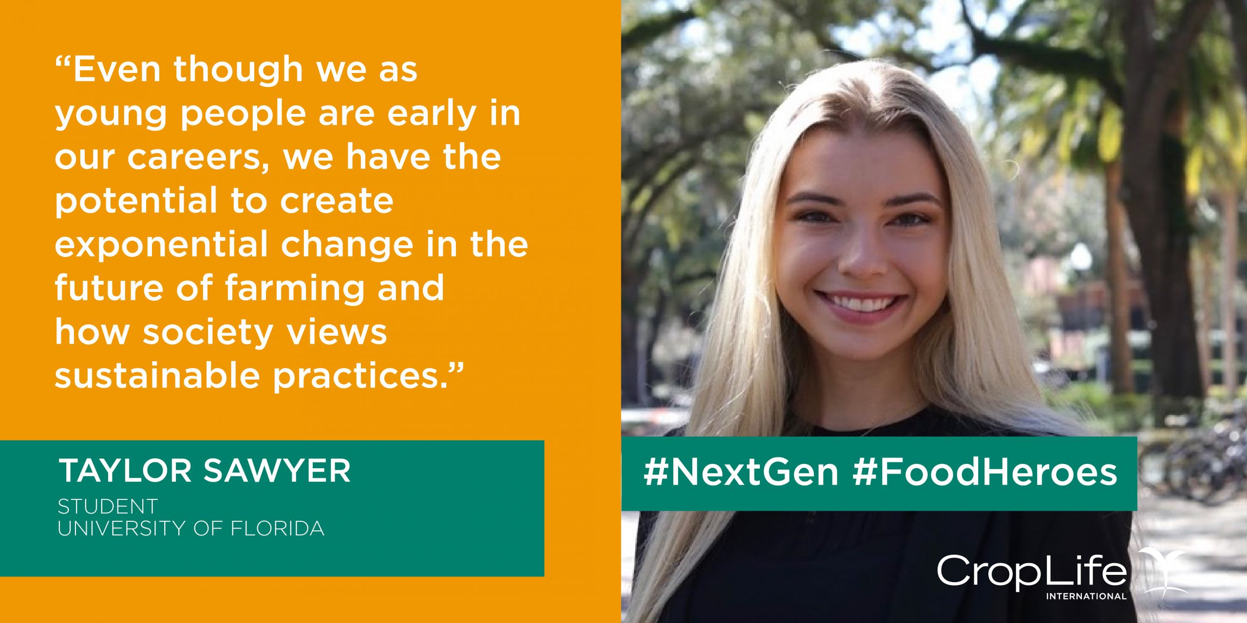 Taylor Sawyer - CropLife International