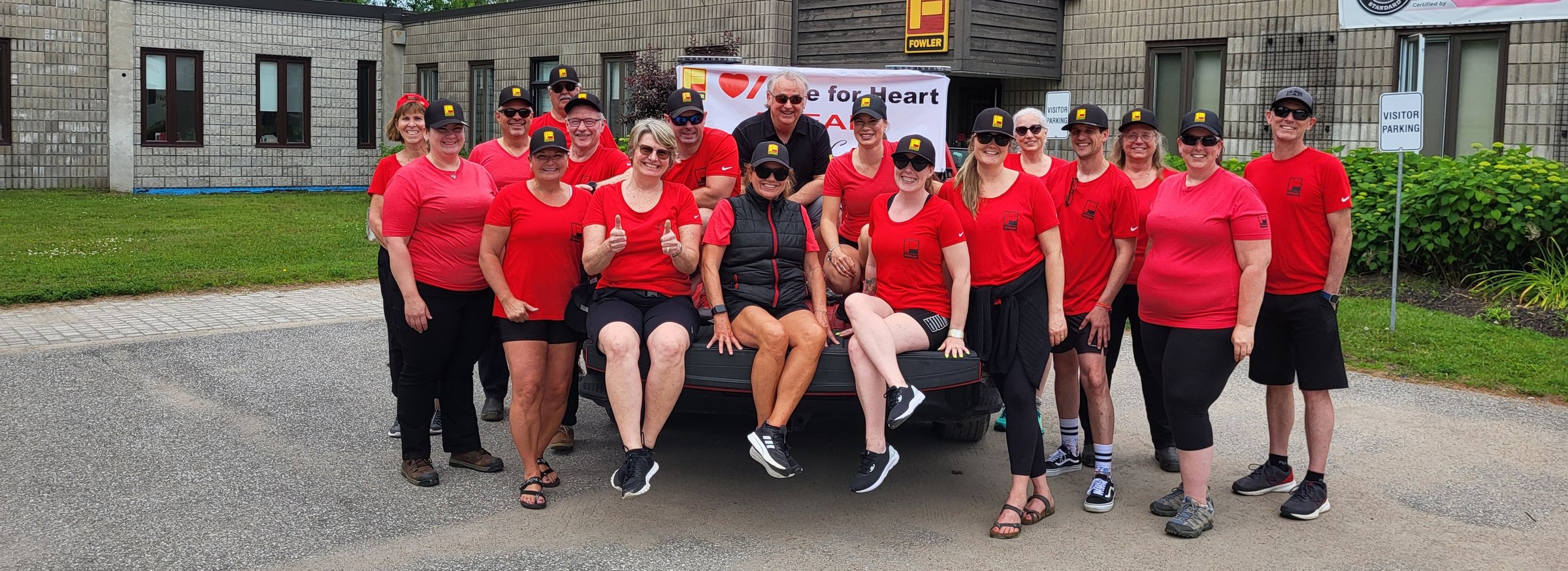 Fowler Construction Company Limted | Heart & Stroke Ride for Heart