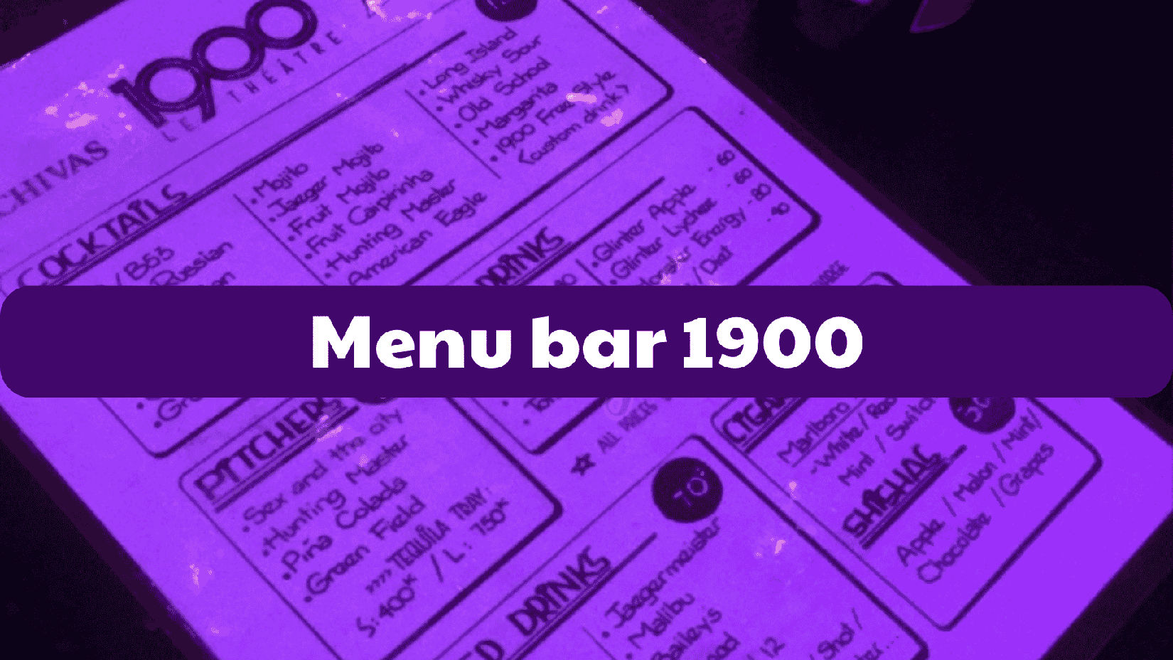 Giá vé vào bar 1900 Le Théâtre Tạ Hiện, Hà Nội bao nhiêu tiền?