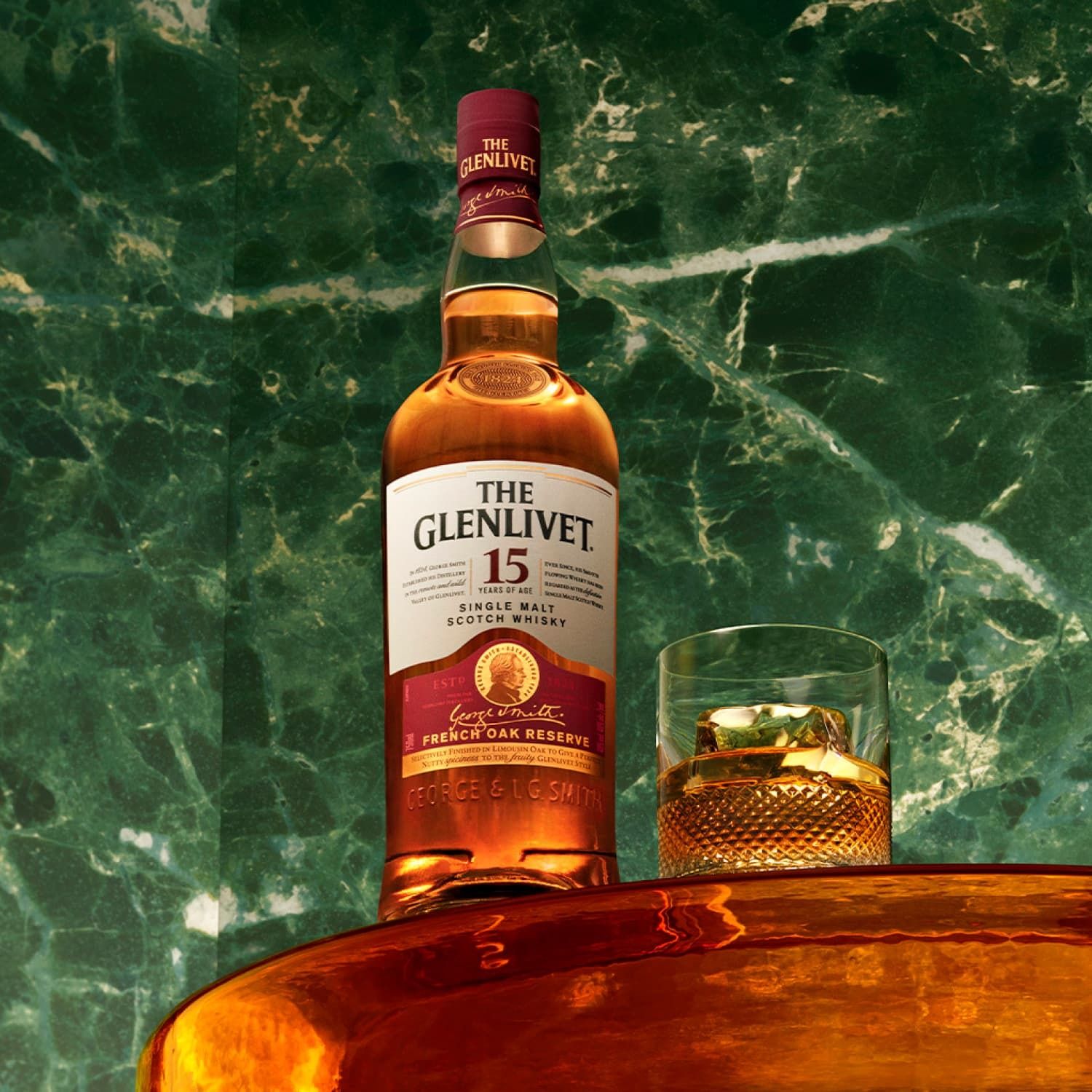 15 Years Speyside Single Malt Scotch Whisky - The Glenlivet US
