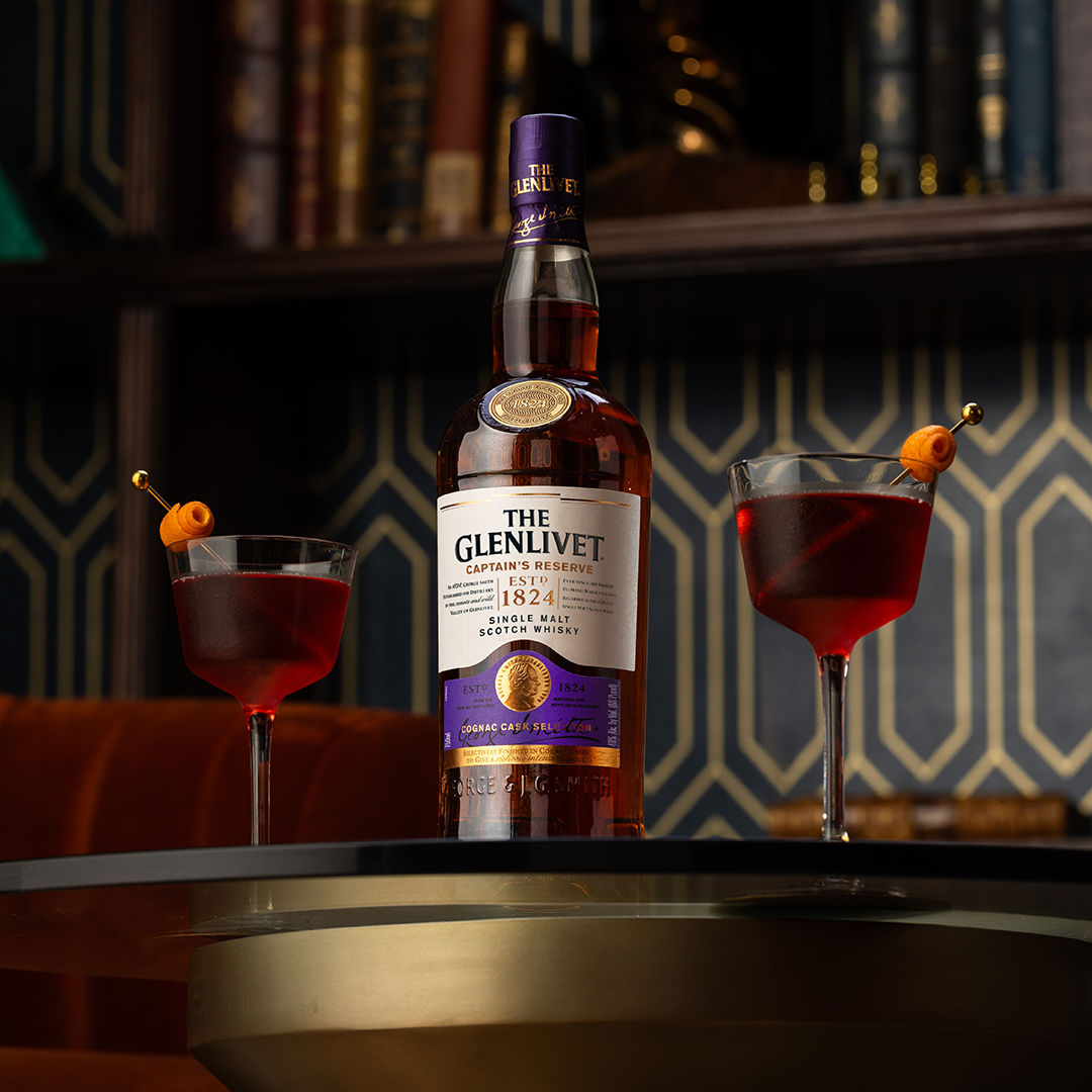 Captain's Reserve Single Malt Scotch Whisky - The Glenlivet UK