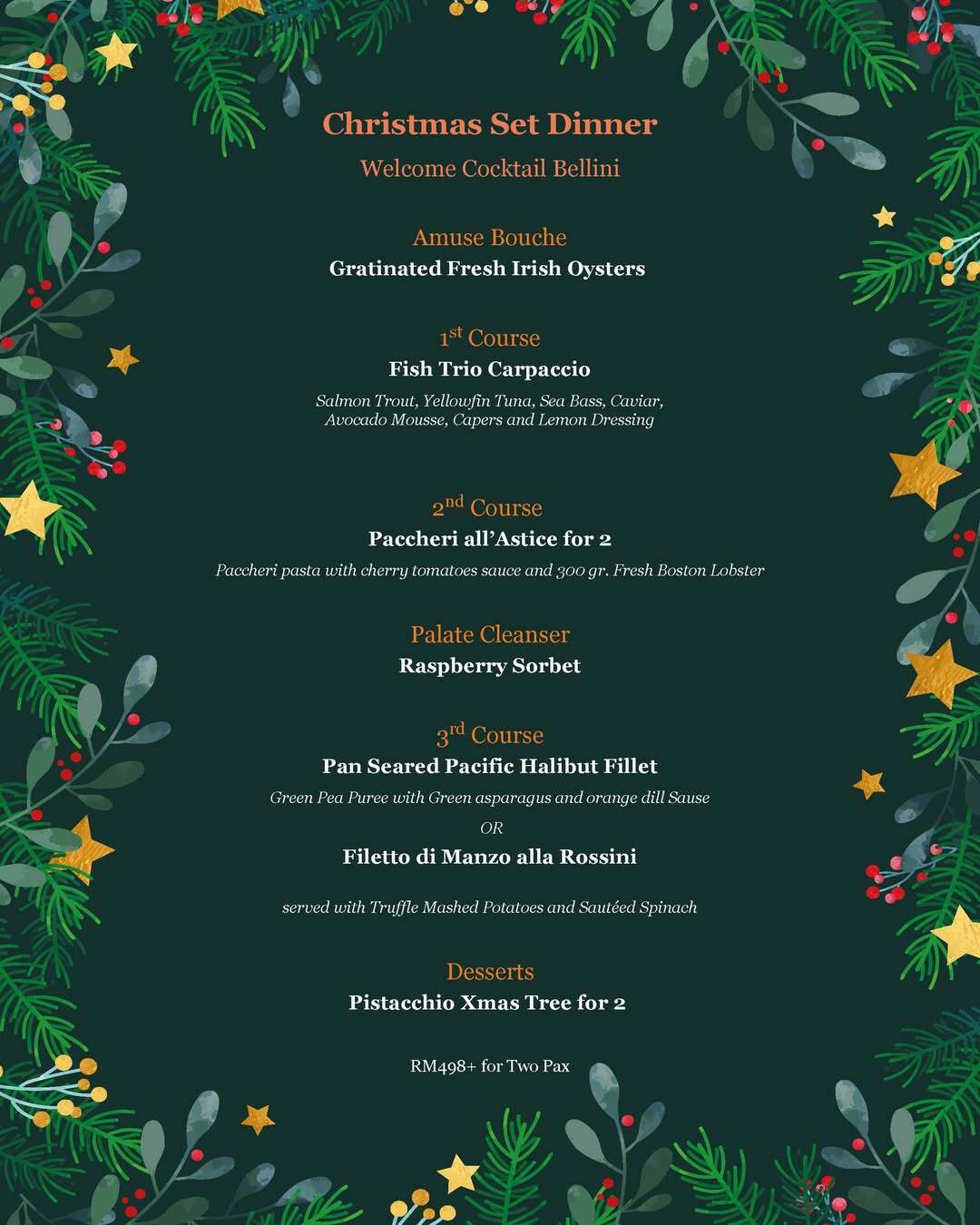 Celebrate Christmas with Us at Roberto’s at Senibong Cove - Food ...
