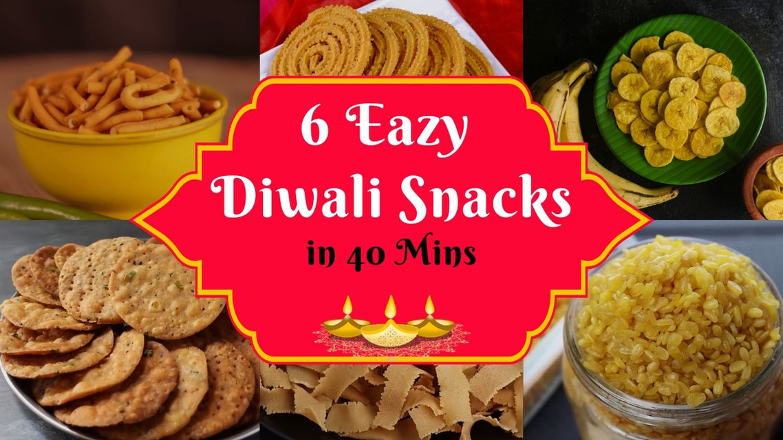 Delicious Diwali Snacks Recipe | 6 Easy Treats to Celebrate the ...