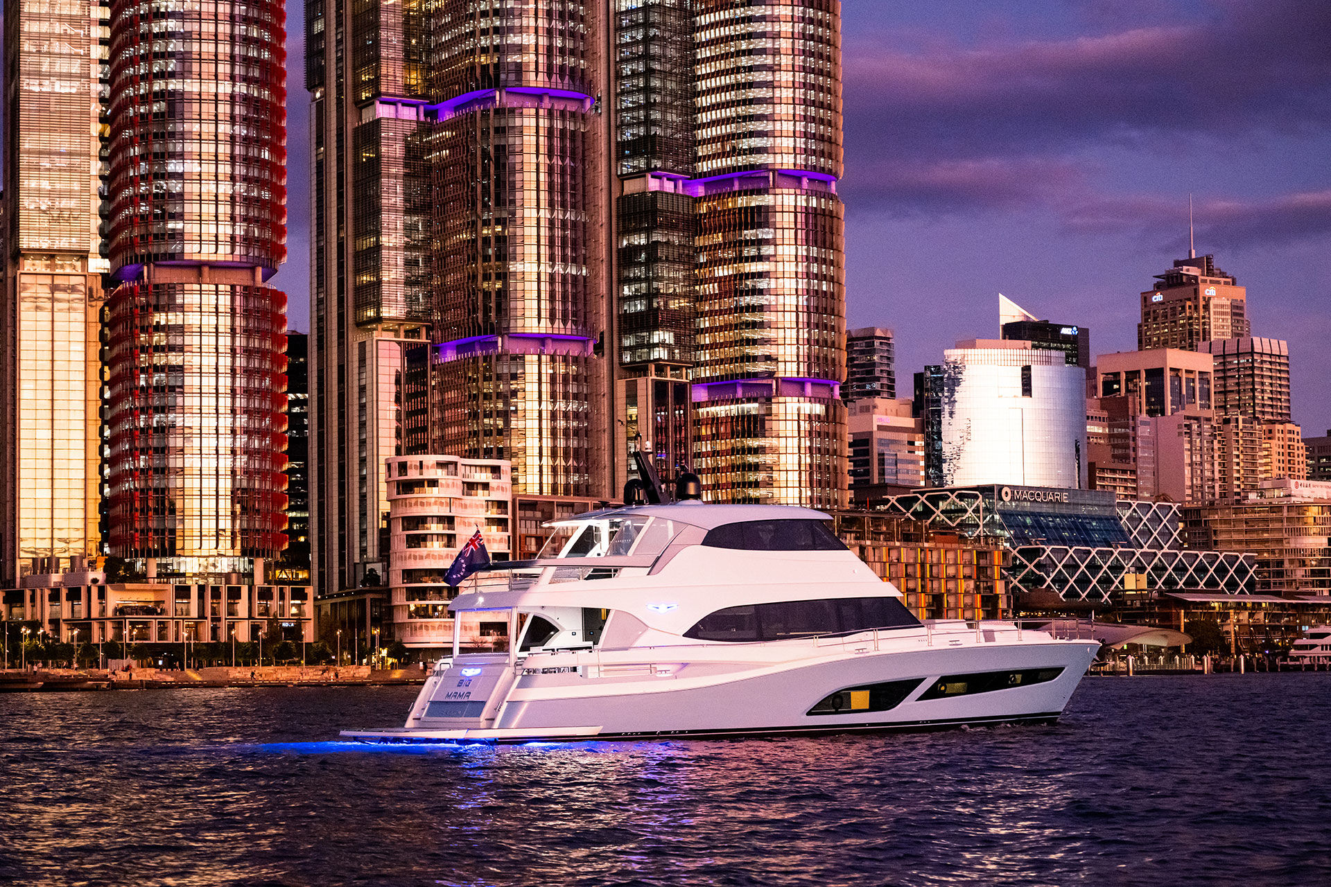 Riviera 78 Motor Yacht BIG MAMA completes construction - Lee Marine