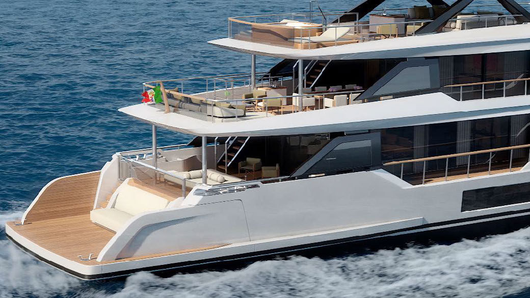 Custom Line Navetta 38 Hull No 2 (2025) - Lee Marine