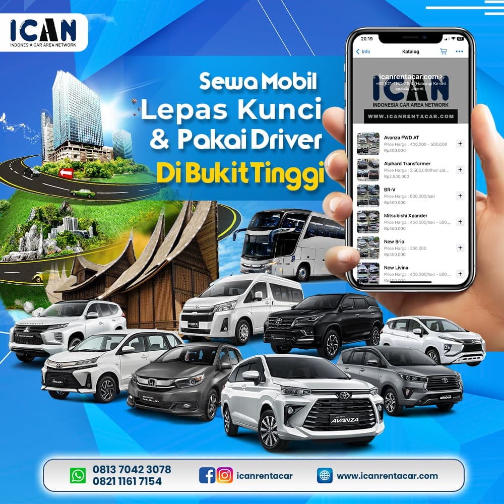 Rental Mobil Bukit Tinggi | Sewa mobil Lepas Kunci di Bukit Tinggi