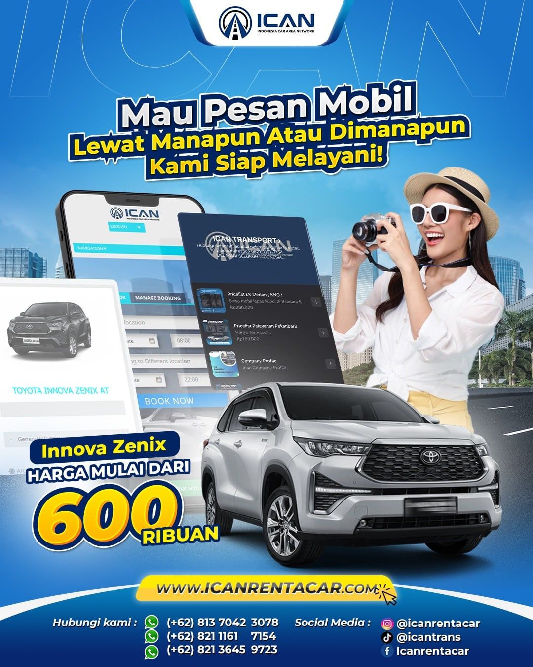 Sewa Innova Zenix Jakarta | 100% Murah Rental Mobil Innova Reborn ...