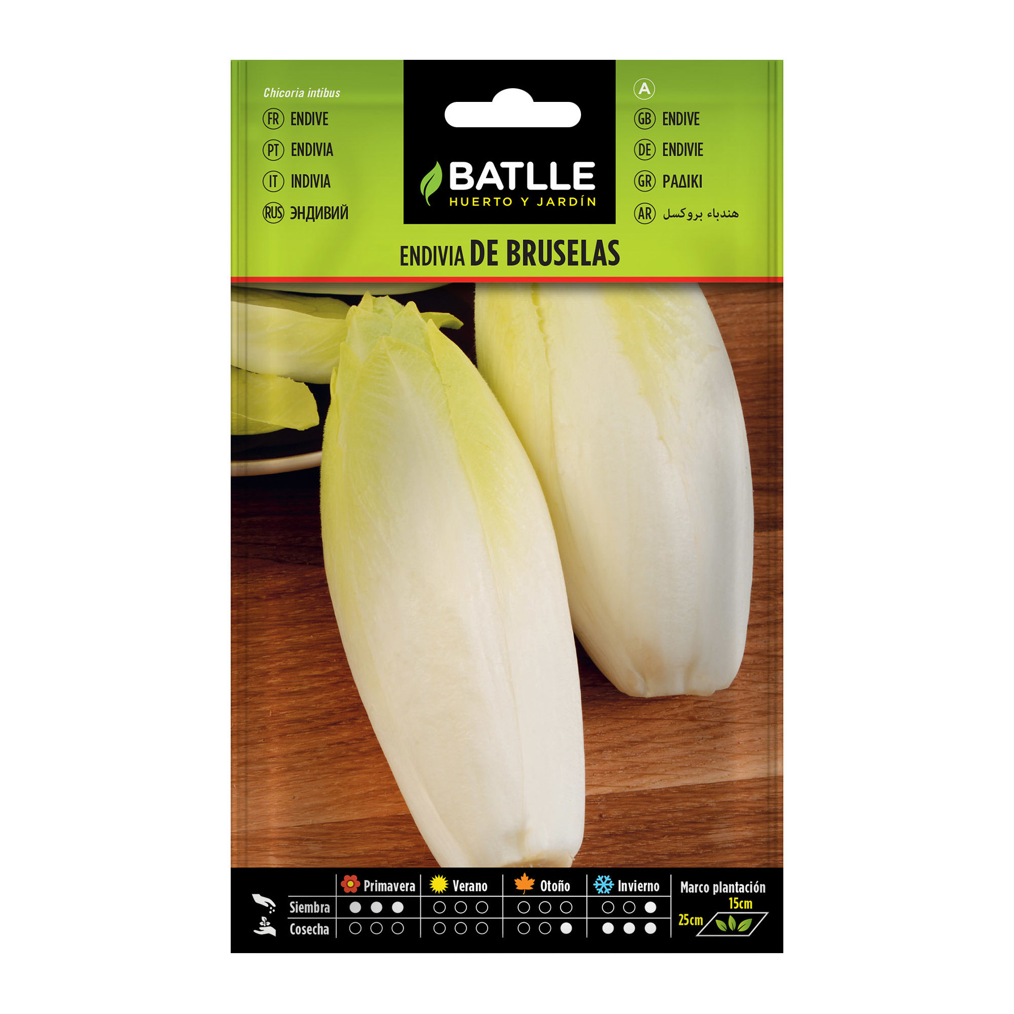 Semillas Endivia De Bruselas - Abonos Calsilla
