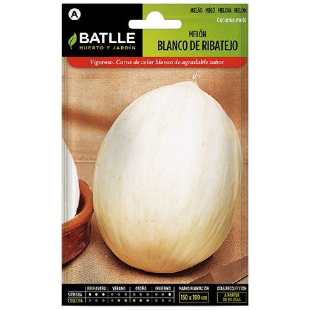 Semillas Melón Blanco De Ribatejo - Abonos Calsilla