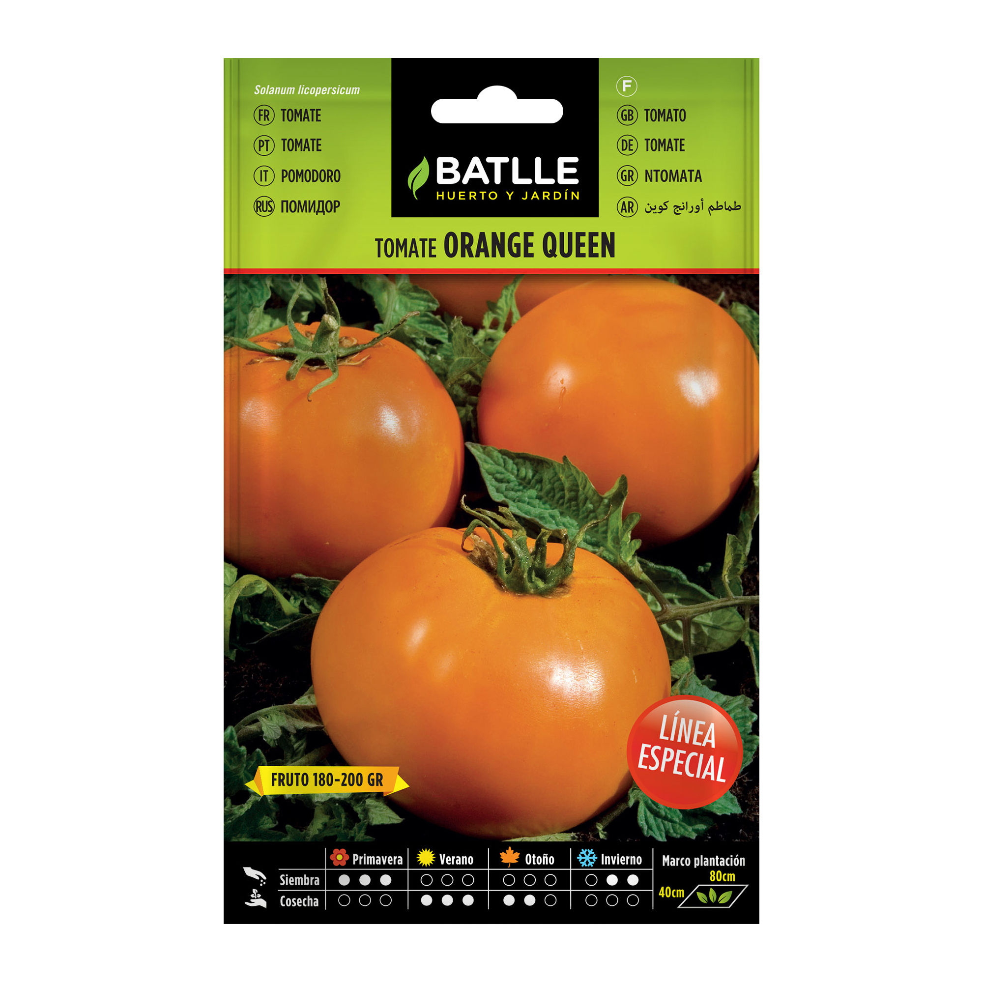 Semillas Tomate Orange Queen - Abonos Calsilla