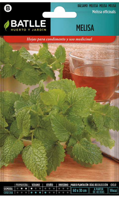 Semillas Melisa Officinalis - Abonos Calsilla