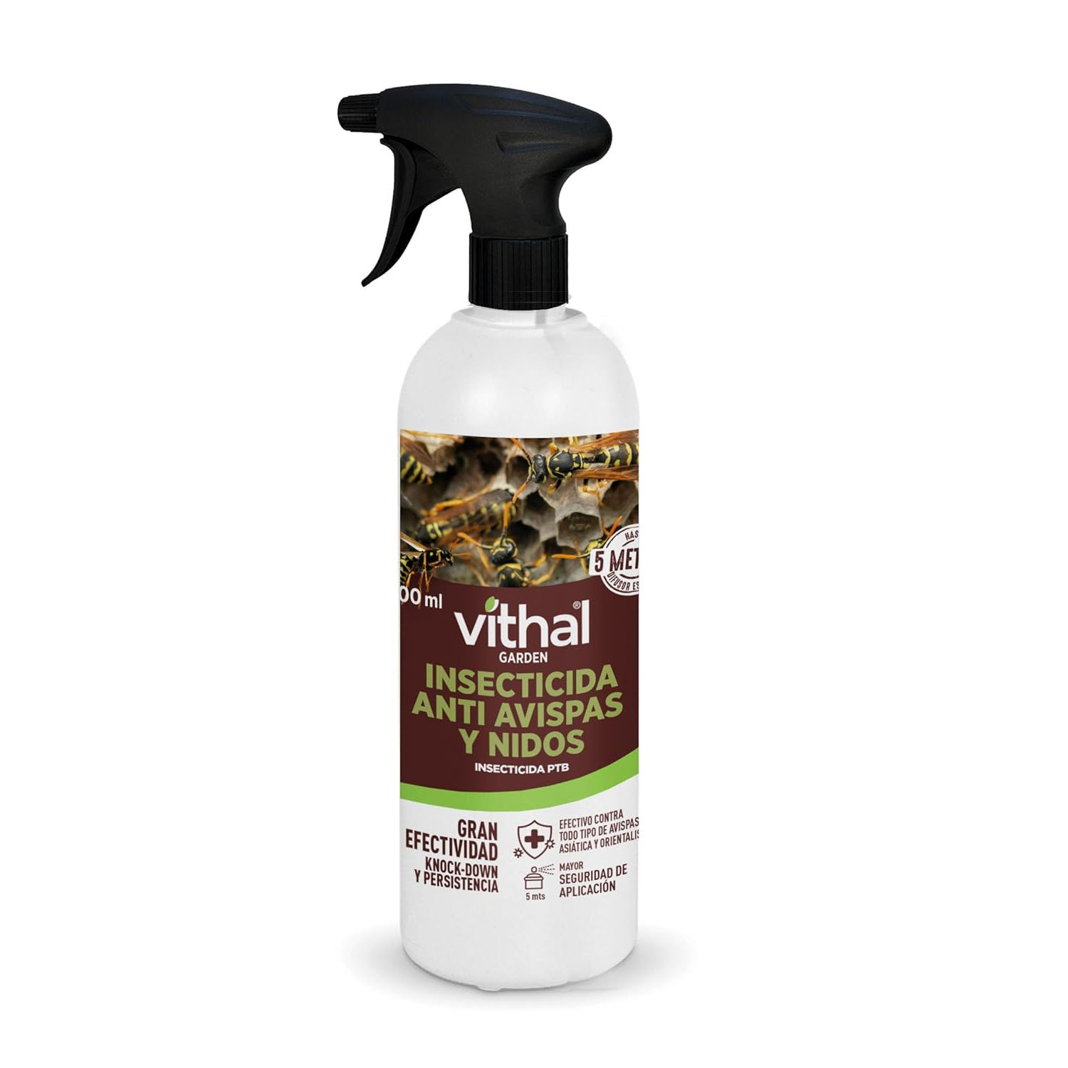 Insecticida Anti Avispas y Nidos Vithal Garden 500ml - Abonos Calsilla