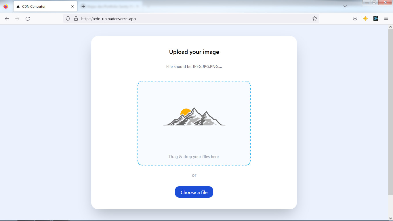 GitHub - thejas-dev/Image-to-CDN: A simple Image Uploader to convert any image into an CDN