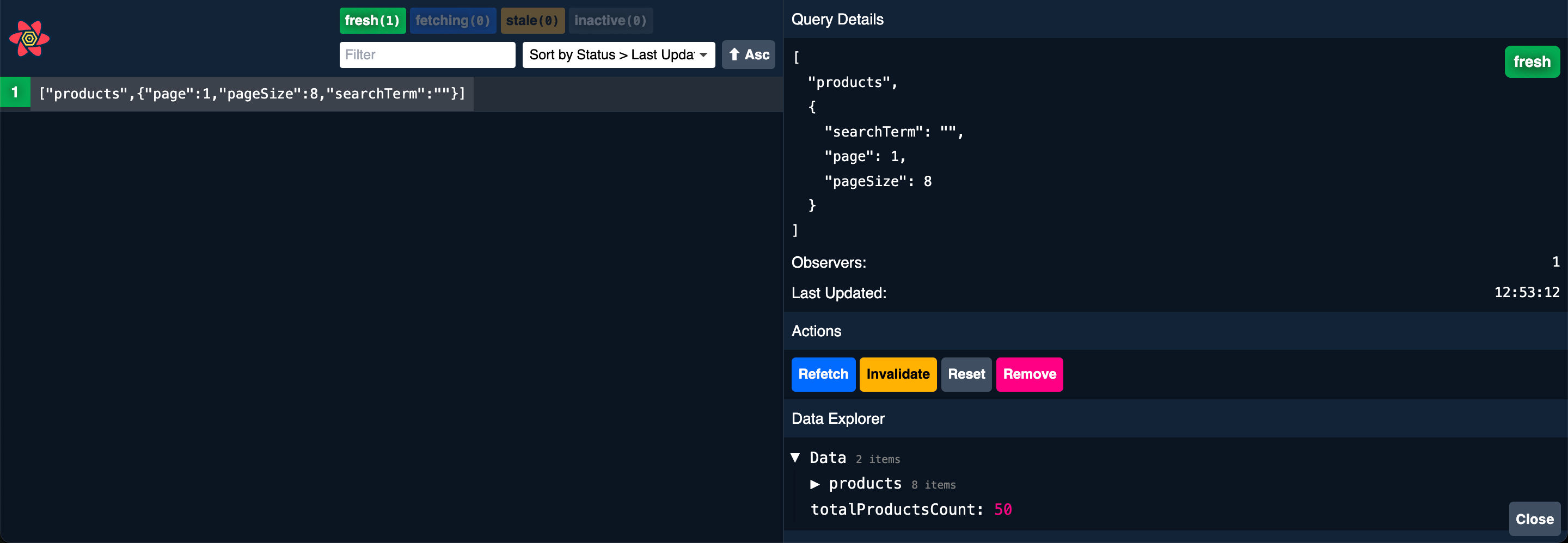 Exploring React query devtools - React | BigBinary Academy Exploring React query devtools - React | BigBinary Academy