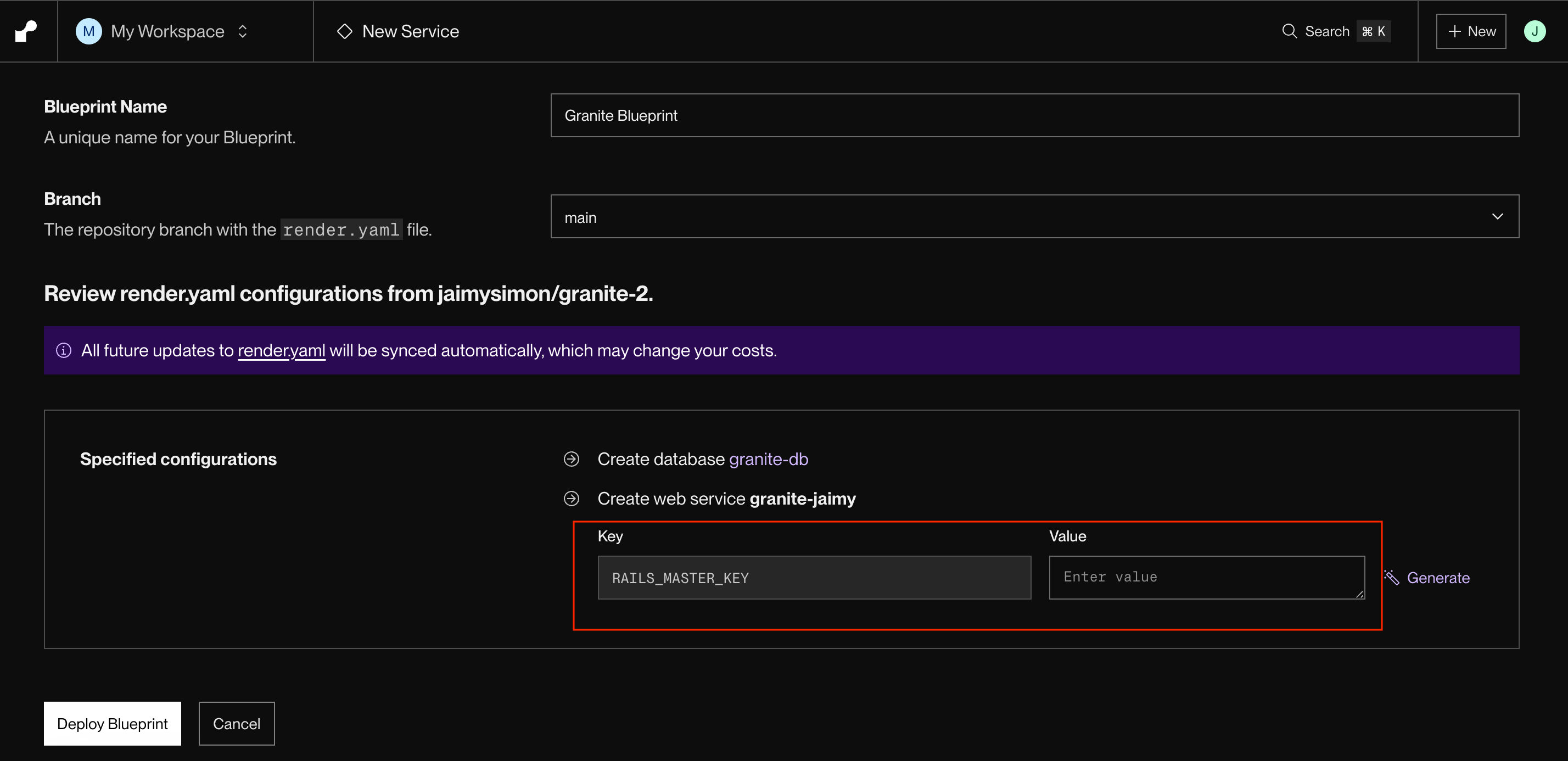 Deploying The Application On Render Learn Ruby On Rails Bigbinary 5703