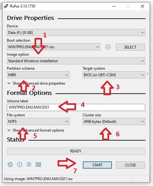Cara Membuat Bootable Flashdisk Windows 10 Dengan Rufus » Danusyakti