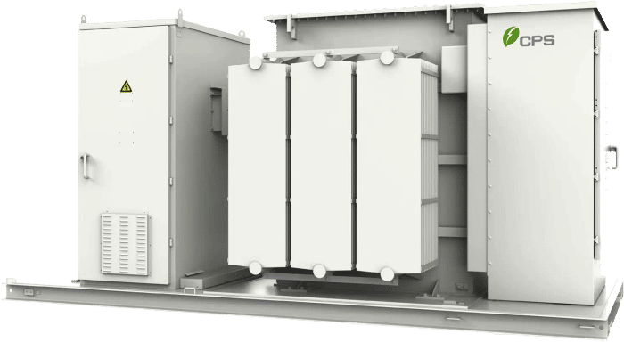 4200 kVA-34.5 kV MV transformer skid • CPS MVTS-4200-34.5