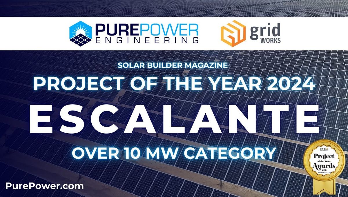 Escalante Wins Solar Builder Project of the Year 2024 | Pure Power ...