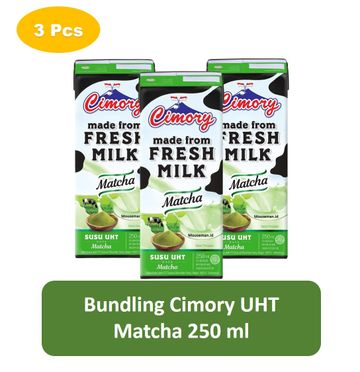 Jual Bundle - 3 x Cimory UHT Matcha 250 ml | Sayurbox