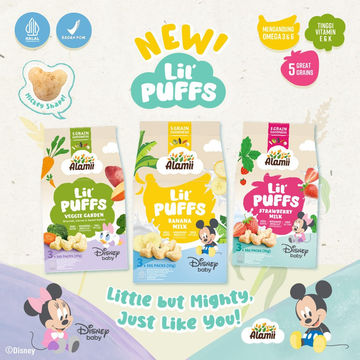 Jual Snack Puff Alamii Lil' Puffs 30 gram | Sayurbox