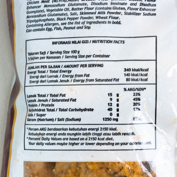 Jual Chicken Nugget Fiesta 500 g | Sayurbox