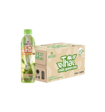 Jual Ichitan Thai Milk Green Tea Botol 24 x 310 ml | Sayurbox