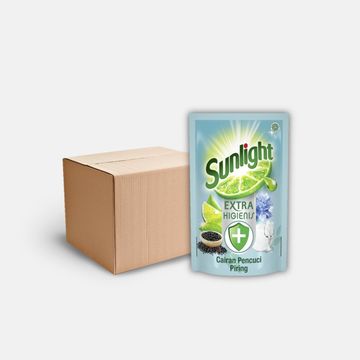 Jual Sabun Cuci Piring Jeruk Nipis & Habbatussauda Sunlight 1 Kardus ...