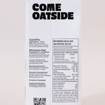 Jual Oat Milk Oatside 1 L | Sayurbox