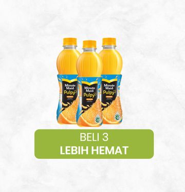 Jual Minuman Pulpy Orange Botol Minute Maid | Sayurbox