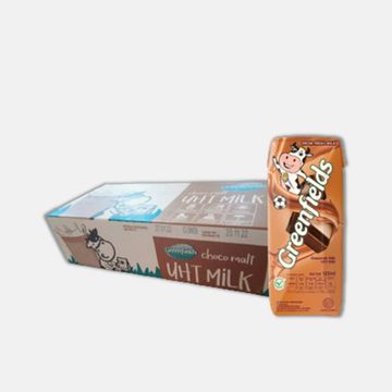 Jual Susu UHT Greenfields 1 Kardus | Sayurbox