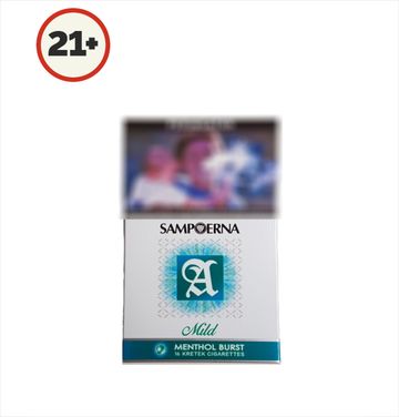 Jual Sampoerna A Mild Menthol Burst 16 Stick | Sayurbox