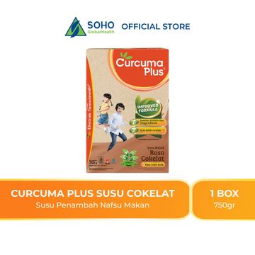 Jual Susu Bubuk Curcuma Plus Susu Rasa Coklat F1 | Sayurbox