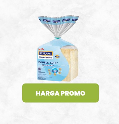 Jual Roti Tawar Double Soft Sari Roti | Sayurbox