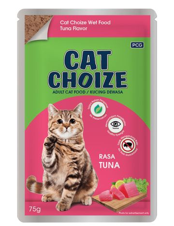 Jual Cat Choize Pouch Cat Food Tuna | Sayurbox