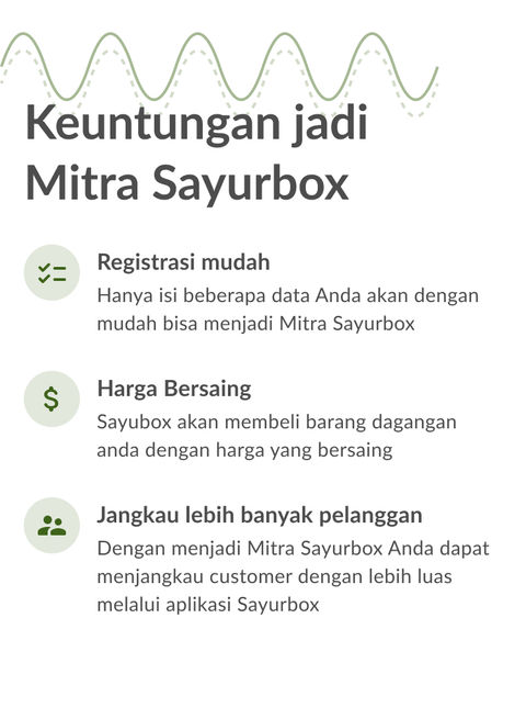 Registrasi Mitra Sayurbox | Sayurbox