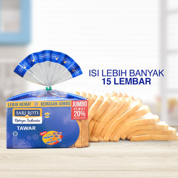 Jual Roti Tawar Jumbo Sari Roti | Sayurbox