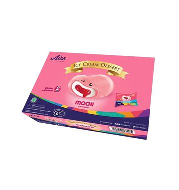 Jual Ice Cream Mochi AICE Strawberry | Sayurbox