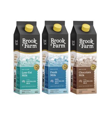 Jual BrookFarm Fresh Milk 946 mL | Sayurbox