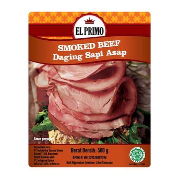 Jual Smoked Beef Sliced El Primo | Sayurbox