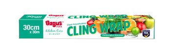 Jual Bagus Cling Wrap Refill Plastic Wrap 30cm x 30cm | Sayurbox